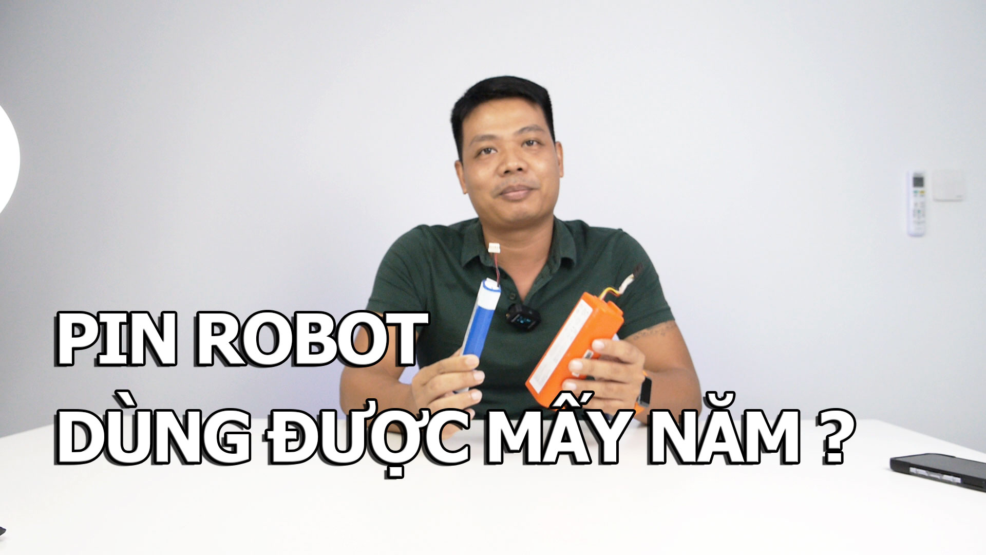 Tuổi thọ sử dụng của pin robot hút bụi ? ⋆ SmartTechs Đà Nẵng